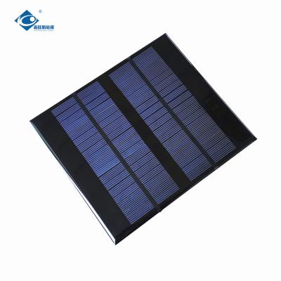 China 36 Battery ZW-138158 Lightweight Silicon Solar PV Module 2.4W Epoxy Resin Solar Panel 18V for sale