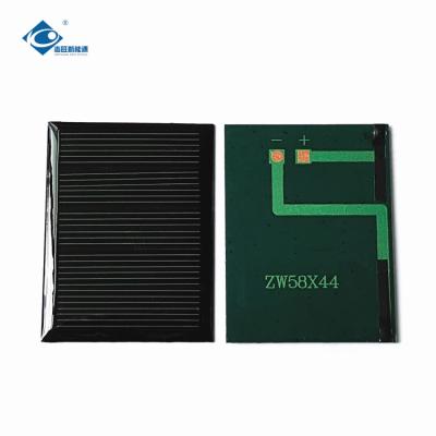 China ZW-5844 Portable Solar Energy Charger 0.36W Epoxy Resin Solar Panel 0.07A Mini Solar Panel 5V for sale