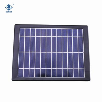 China ZW-5W-6V-1 Mini Lightweight Solar Panel 5W Portable Travel Camping Solar Panel Charger 6V for sale