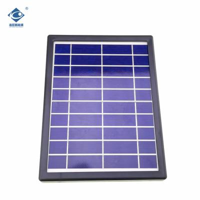 China ZW-5W-5V Residential Solar Power Panel 5W 5V Plastic Frame for sale