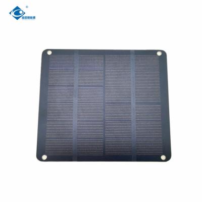 China High Efficiency With 15 Years Guarantee 6V PET Semi Flexible Waterproof Solar Panel ZW-123108 for sale
