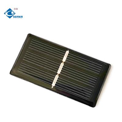 China 0.36W Customized Epoxy Mini Solar Panel ZW-62325 Portable Epoxy Pet Mini Solar Panel 1.5V for sale