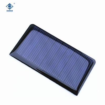 China 0.34W Customized Poly Mini Epoxy Solar Panel 5V Lithium Battery Solar Panels Charger ZW-6836-R for sale