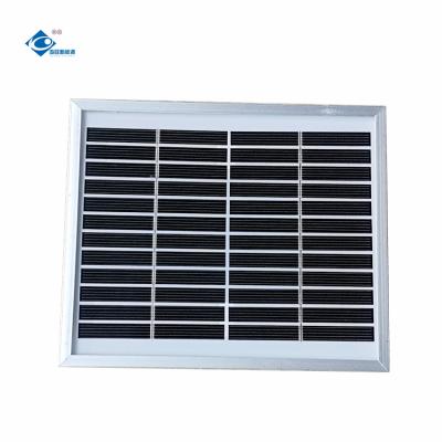 China Zhiwang 2.5W Portable Tempered Glass Solar Panels ZW-2.5W-12V Glass Laminated Solar Panels 12V for sale