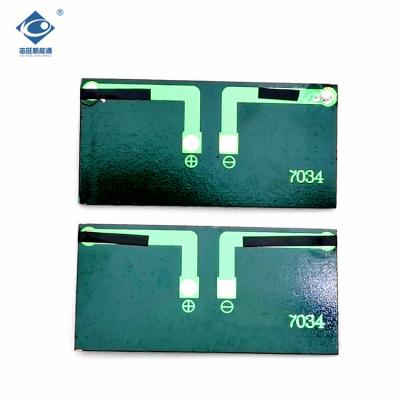 China Mini Solar Panels 4V Portable Solar Panel Charger ZW-7034 Custom Mini Epoxy Solar Panel 0.26W for sale