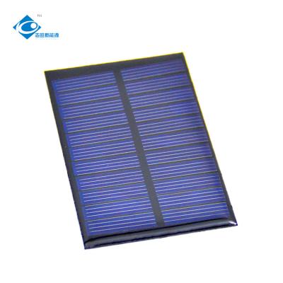 China ZW-8555 Lightweight Mini Epoxy Solar Panel 5.5V Waterproof Portable Solar Panels Charger 0.6W for sale