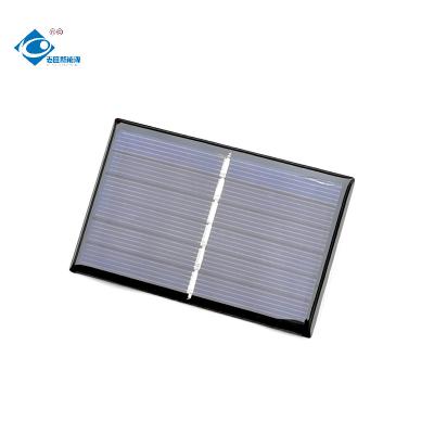 China ZW-8555-NEW Lightweight Mini Epoxy Solar Panel 3V Waterproof Portable Solar Panels Charger 0.5W for sale