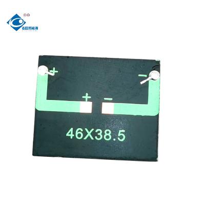 China 2V Customized Epoxy Resin Solar Panel ZW-46385 Portable Solar Panels Charger 0.25W for sale