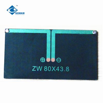 China 0.5W Risen Mono Mini Epoxy Solar Panel ZW-80438 Waterproof PCB Mini Watt Solar Panel 5V for sale
