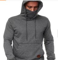 China Sportswear men's hooded long-sleeved hoodie T-shirt European and American men's for sale