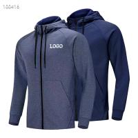 China Zipper Hoodie MENS COTTON POLYESTER BRUSHED FLEECE GRADING PRINTED OEM ZIPPER HOODIE knitted men's hoodie sweater for sale