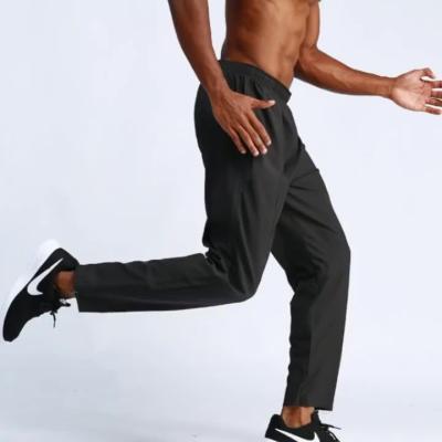 China 100% Cotton Breathable Mid Black Elastic Elastic Waist QUICK DRY Waterproof Casual JUMPSUITS spandex Anti-wrinkle men Mens pant for sale