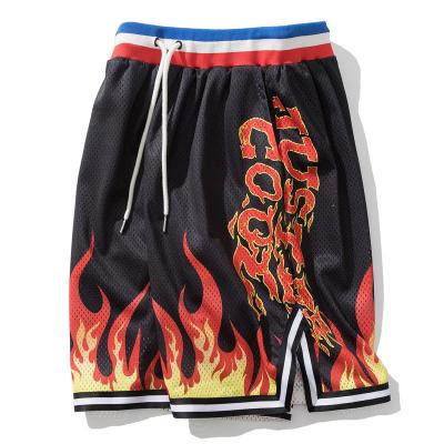 China Training Mens Gym Apparel  Loose Elastic Waist Basketball Shorts for sale