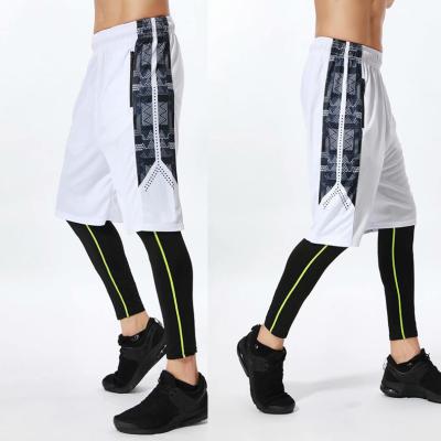 China Summer Running Men Basketball Shorts Breathable Gym Fitness Shorts for sale