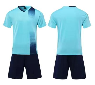 China Football suit set adult children's training suit outdoor sports game ball suit for sale
