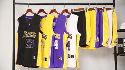China Polyester Material Basketball Sports Apparel Quick Drying Sublimated Customized for sale