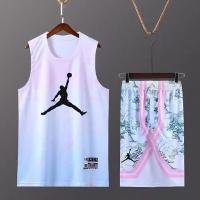 China Blank Basketball Uniforms Customization Logo Sublimation Printing for sale
