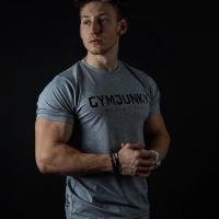 China Custom Breathable T Shirt , Lightweight Men's Gyms Fitness T Shirt for sale