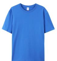 China Cotton crewneck short sleeve T-shirt corporate advertising culture shirt class clothes men's and women's work clothes for sale