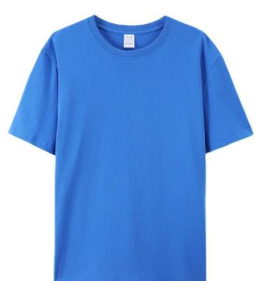 China Cotton crewneck short sleeve T-shirt corporate advertising culture shirt class clothes men's and women's work clothes for sale