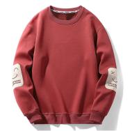 China 2023 spring new crewneck hoodie men's sports casual loose printed men's top men's pullover for sale