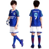 China New arrive children set soccer jersey short customized logo boy girl children kits for sale