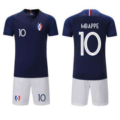 China New Type Polyester Material Uniforms Cheap Soccer Uniform Set 1 Set Sportswear for Boys Adults Kids:8-120;s-3xl for sale