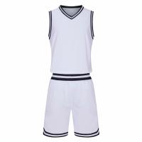 China High  quality hot Sales Polyester Material Uniforms Quick-drying Youth Basketball Uniforms  jersey sets basketball for sale