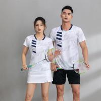 China Unisex Brethable Short Badminton Table Tennis Uniforms Comfortable for sale