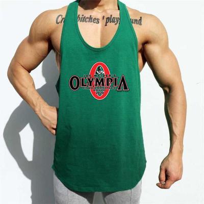 China Fanli 2021 Stylish and Comfortable Summer Casual Solid Color Cotton Men Vest Gym Exercise Fitness Sportswear T Shirt OUTER Wear for sale