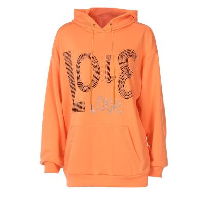 China Hip Hop 2021 custom LOGO pattern Over-sized Sweatshirts Hoodies Women's hoodies & sweatshirts Jacket for sale