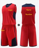 China Blank Basketball Jersey Set Uniform Custom Basketball Jersey for Men  uniformes de basketball para mujeres for sale