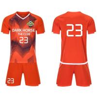 China High Quality Quick Dry Soccer Jersey Wear Sublimated Fabric Design Custom Cheap Men's Soccer Uniform Set for sale