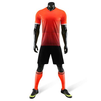 China Men Football Soccer Uniform Kit  Custom Sublimation Sports Accept Customized Logo Sportswear for Unisex Half Sleeves for sale