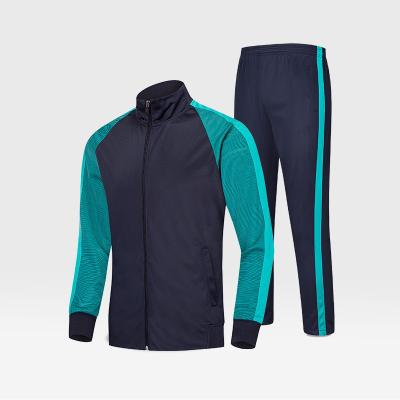 China 2021 club Man Soccer football training Tracksuit sets OEM And Joggers Suits Set 2 Piece Couple Sportswear for sale