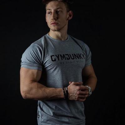 China Quick Dry T shirt New Muscle Sportswear Fitness Gyms Men T-Shirt Breathable Bodybuilding Tight custom logo for sale
