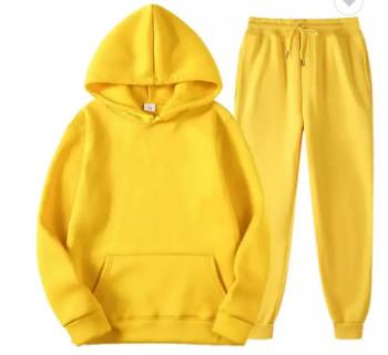 China High Quality Cotton Slim Fit Oversize Pullover Luxury Custom Sweat Set Satin Line Hoodies jogging set jogging set for sale