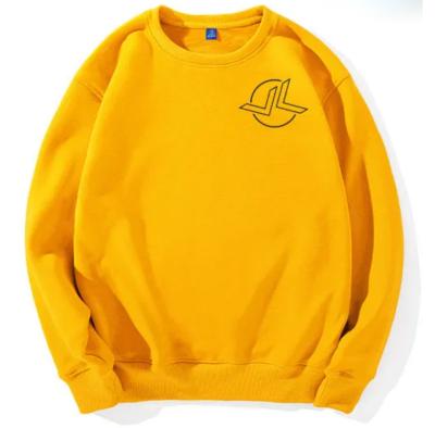 China Autumn and winter hoodie men's printed logo wool circle crewneck hoodie for sale