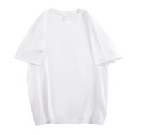 China Cotton T-shirt wholesale 220g heavy American loose short sleeve men's and women's style crewneck bottomed T-shirt for sale