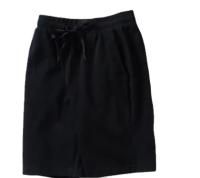 China New trend men's shorts casual fashion cotton mid-waist pants solid color youth micro spring pants for sale