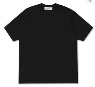 China Men's and women's same style small collar girt heavy leggings American high street crewneck short sleeve T-shirt hip hop for sale