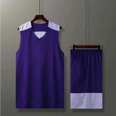 China High Quality Polyester Uniforms Quick-drying Basketball Jersey for sale
