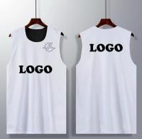 China Jerseys double-sided wear fitness vest men's and women's basketball for sale