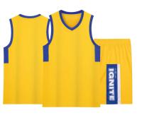 China Basketball uniforms reversible basketball practice kit uniform for sale