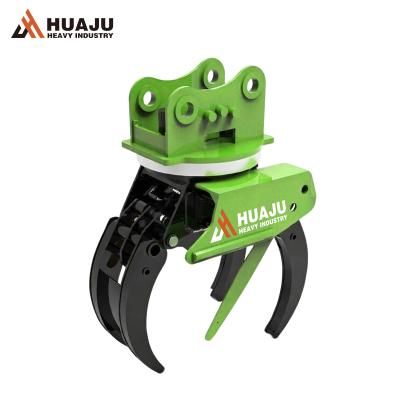 China Excavator Grapple Saw Attachment Dual Function Cutting and Grabbing Tool for 20-50 Ton Excavators for sale