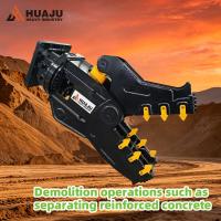 China Hydraulic Rotating Pulverizer 360 Degree for Demolition Concrete Separation for sale