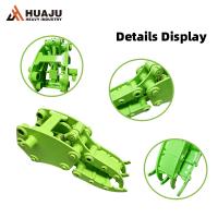 China Single Cylinder Grapple 360 Degree Rotation for Excavator NM400 Steel 42CrMo Pins for sale