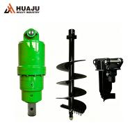 China Hydraulic Earth Auger for Excavators 1-50 Ton 100-1500mm Drill Bits for sale