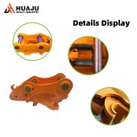 China Excavator Tilt Quick Coupler 5-50 Ton Hydraulic Quick Hitch with Safety Lock for sale