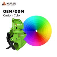 China Excavator 360 Degree Rotating Shear Bucket for Log Grabbing Heavy Duty Wear Resistant Steel for sale